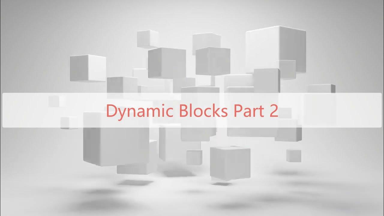 GstarCAD Beginner Tutorial- Dynamic Blocks: Stretch - YouTube