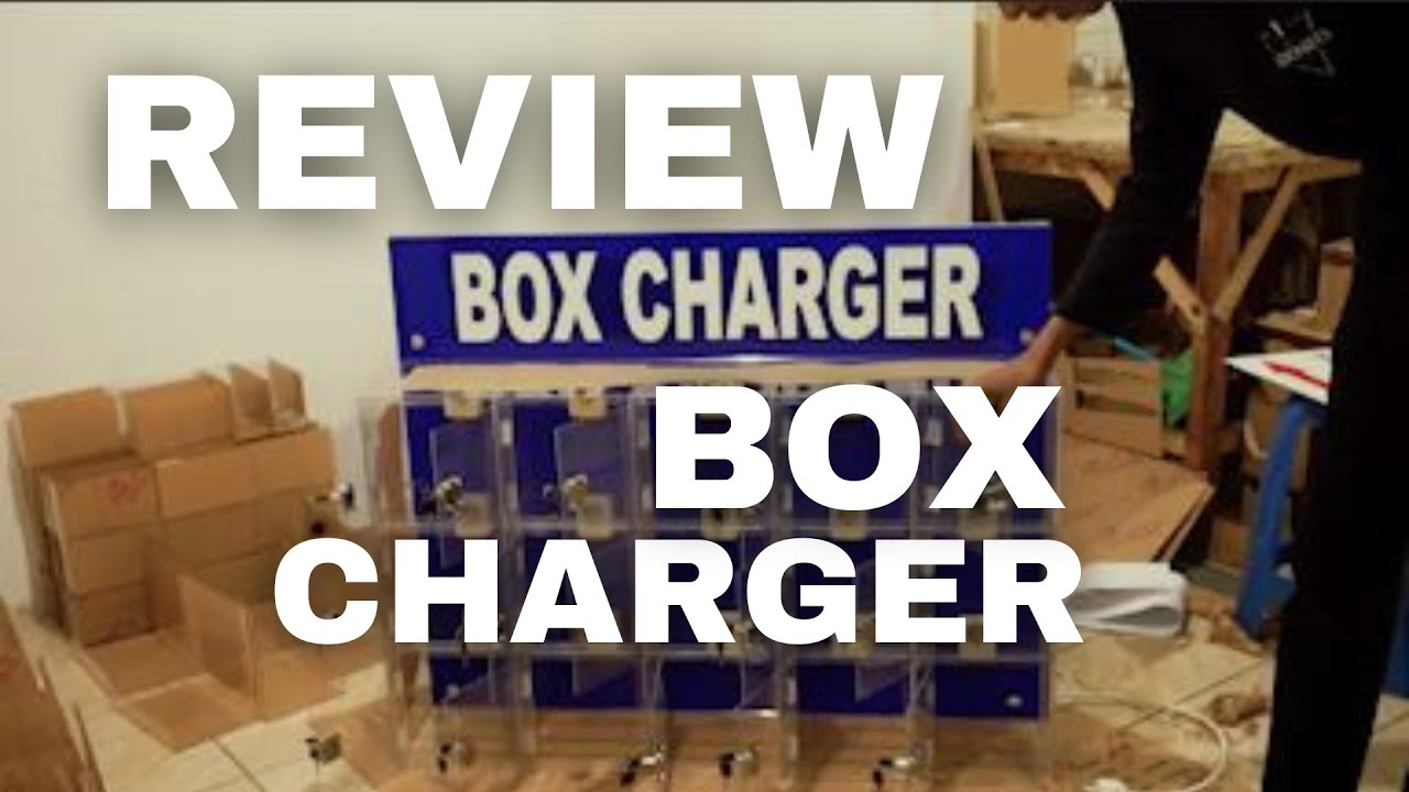 BOX CHARGER HP Akrilik Workshop - YouTube