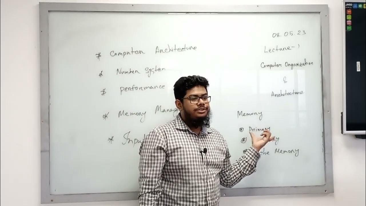 Computer Organizaiton and Architecture|Lecture-1|CSE|Md. Nurul Islam|University of Scholars ...