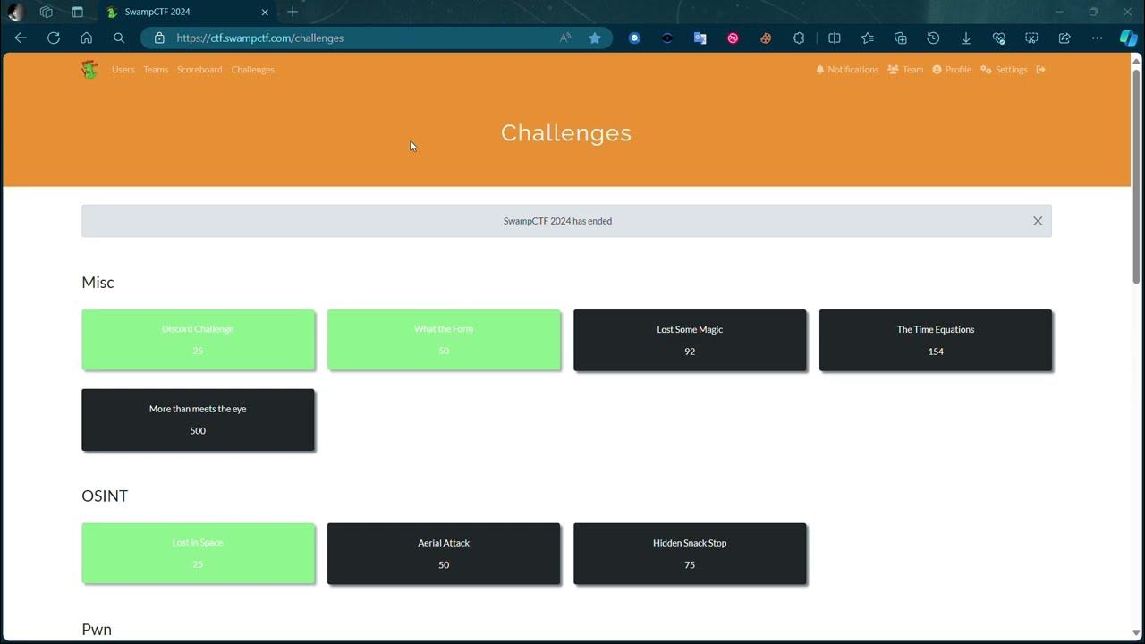 Notoriously Tricky Login Mess Part 1 - swampCTF 2024 - YouTube