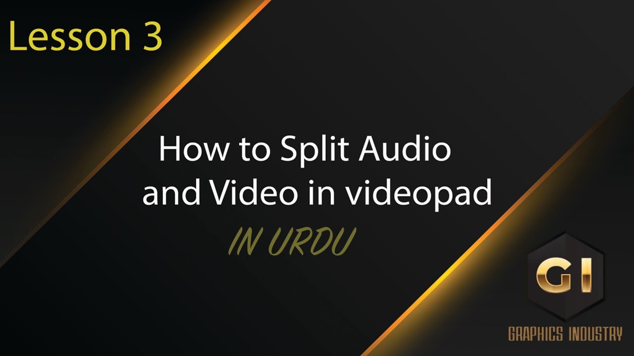 Lesson 3 How To Split Audio And Video In Video Pad Video Editing Urdu Hindi YouTube Lesson 3 How To Split Audio And Video In Video Pad Video Editing Urdu Hindi YouTube