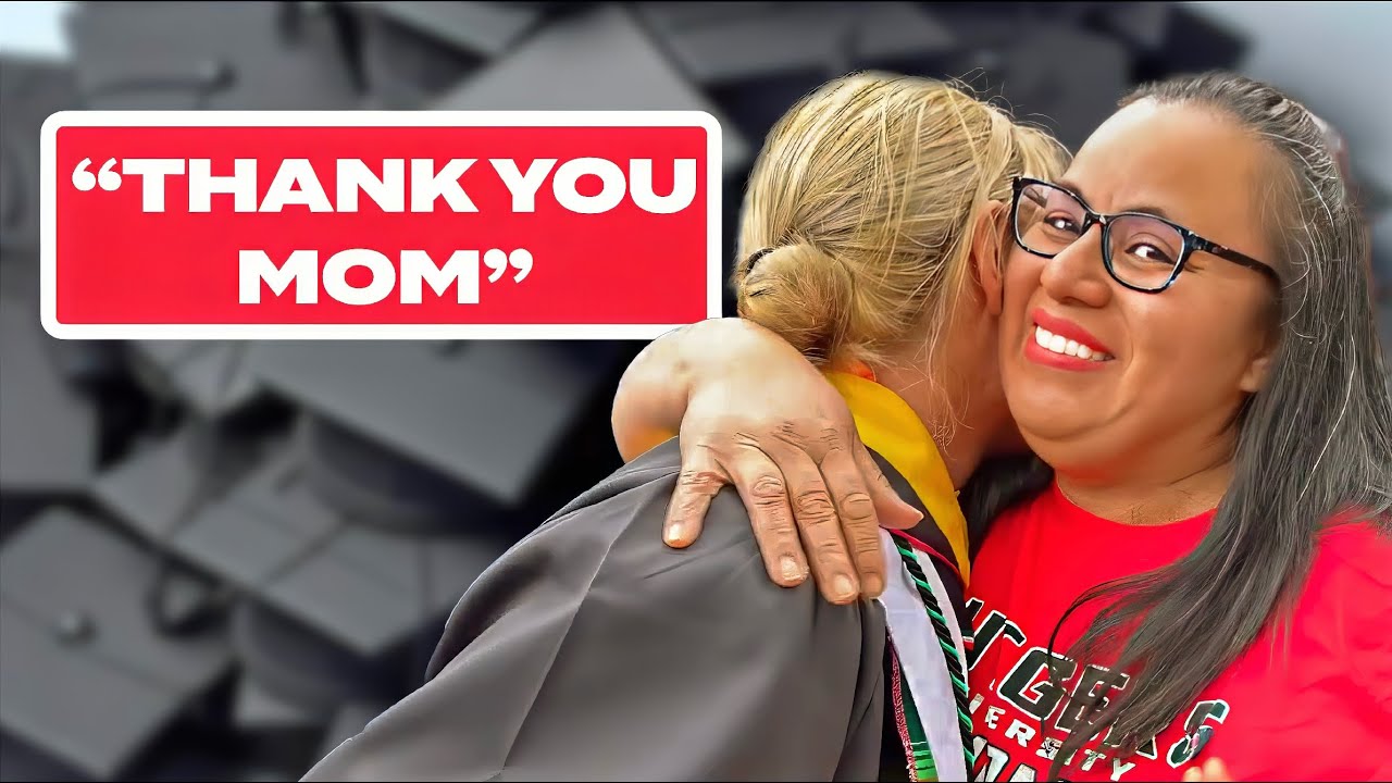Moms' Emotional Reactions to Graduation Day - YouTube