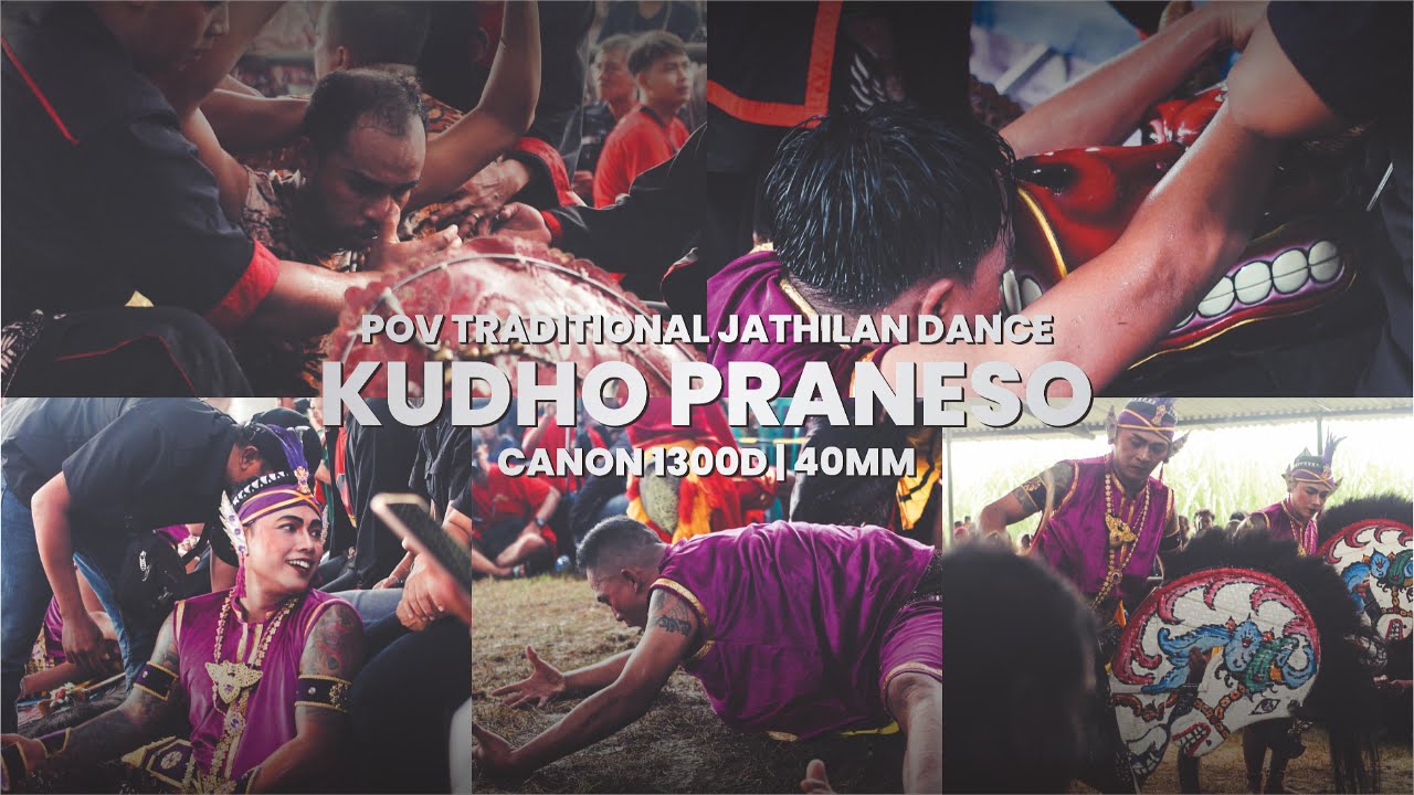 POV Traditional Jathilan Dance "Kudho Praneso" | CANON 1300D | 40mm ...