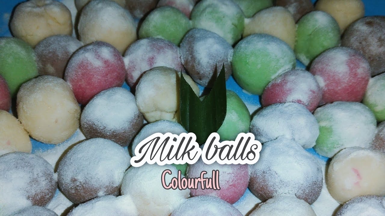 RECIPE MILK BALLS | SWEET AND SIMPLE COOKIES - YouTube
