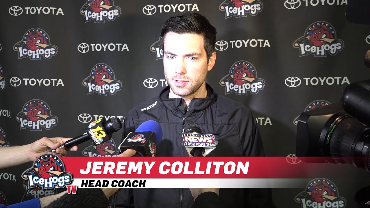 Jeremy Colliton Media Day April 24, 2018 - YouTube