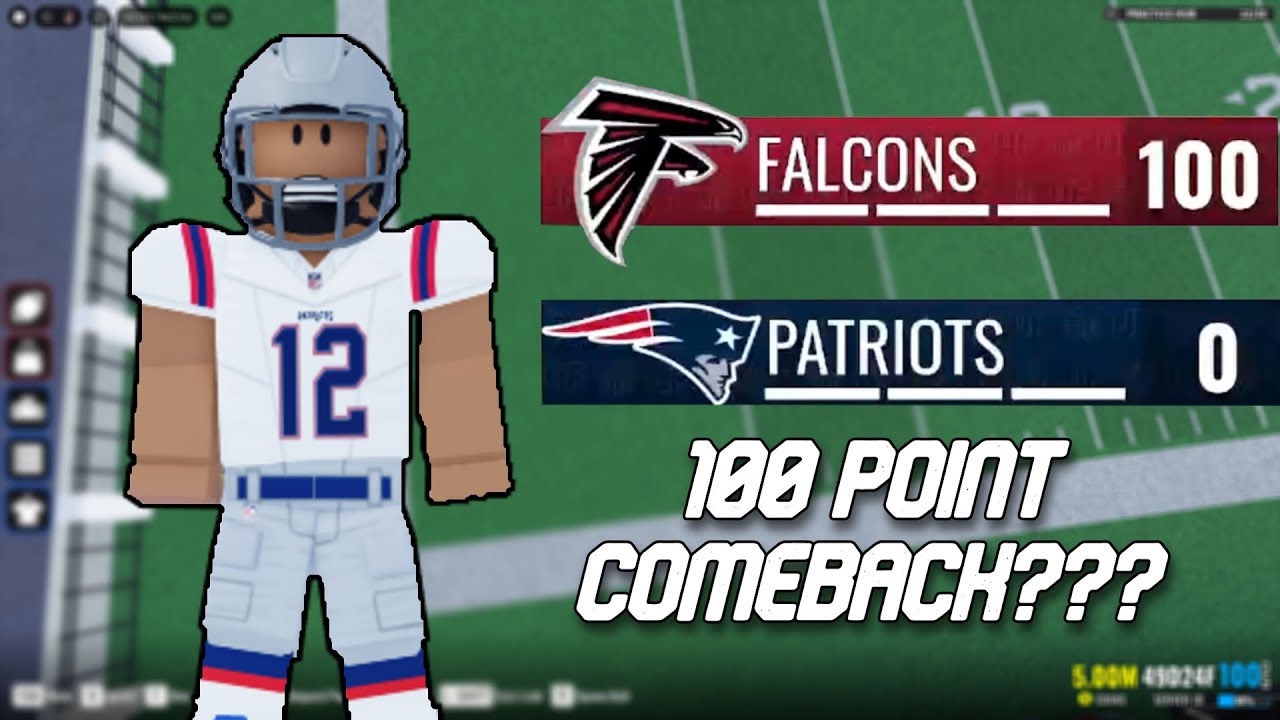 100 POINT COMEBACK IN NFL UNIVERSE FOOTBALL! (ULTIMATE FOOTBALL) - YouTube