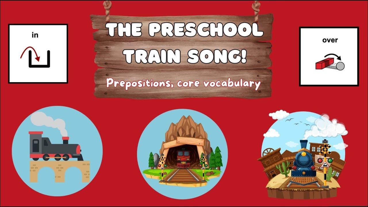 The Preposition train! #preschoolmusic #preschoollearning #kidssongs # ...