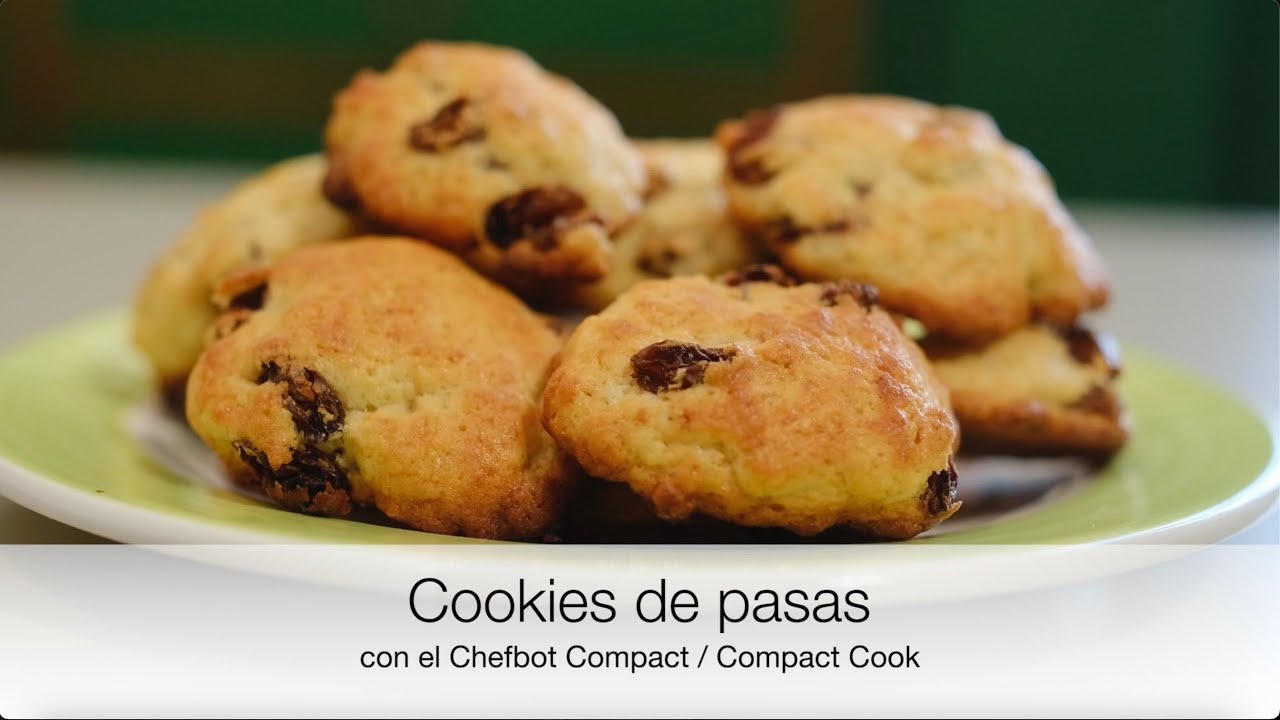 Cookies de pasas con el Chefbot Compact /Compact Cook - YouTube
