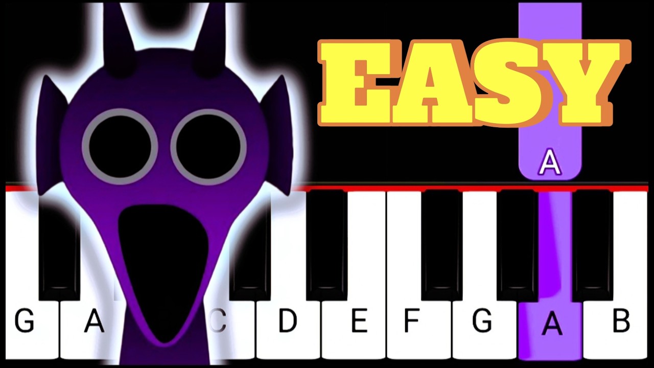 Incredibox Sprunki Durple Phase 2 | Easy Piano Tutorial - YouTube