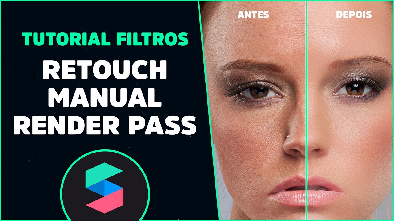 Limpeza de pele/retouch manual para usar com render pass - Spark Ar Studio - YouTube