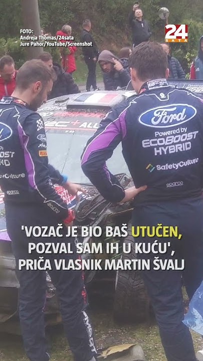 Ogier se sudario s BMW-om, Fourmaux je 'vletel v dvorišće', a Solbergu se auto zapalio - YouTube