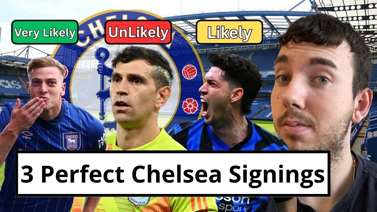3 Perfect Signings for Chelsea Next Season! - YouTube