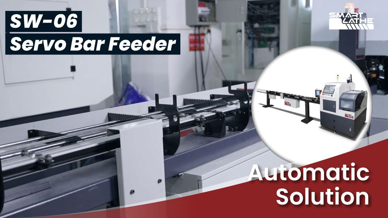 How to setup Smartlathe SW-06 Swiss type Mini CNC Lathe? #SmartLathe #SwissLathe #BarFeeder ...