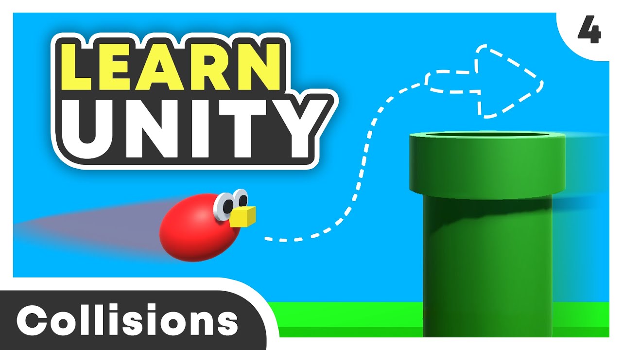 Unity Beginner Tutorial Part 4 Collisions Youtube