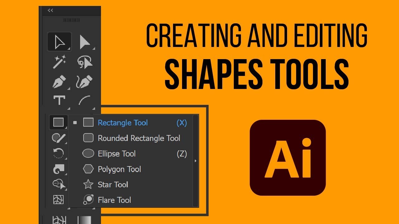 Mastering Shape Creation and Editing in Adobe Illustrator | Illustrator ...