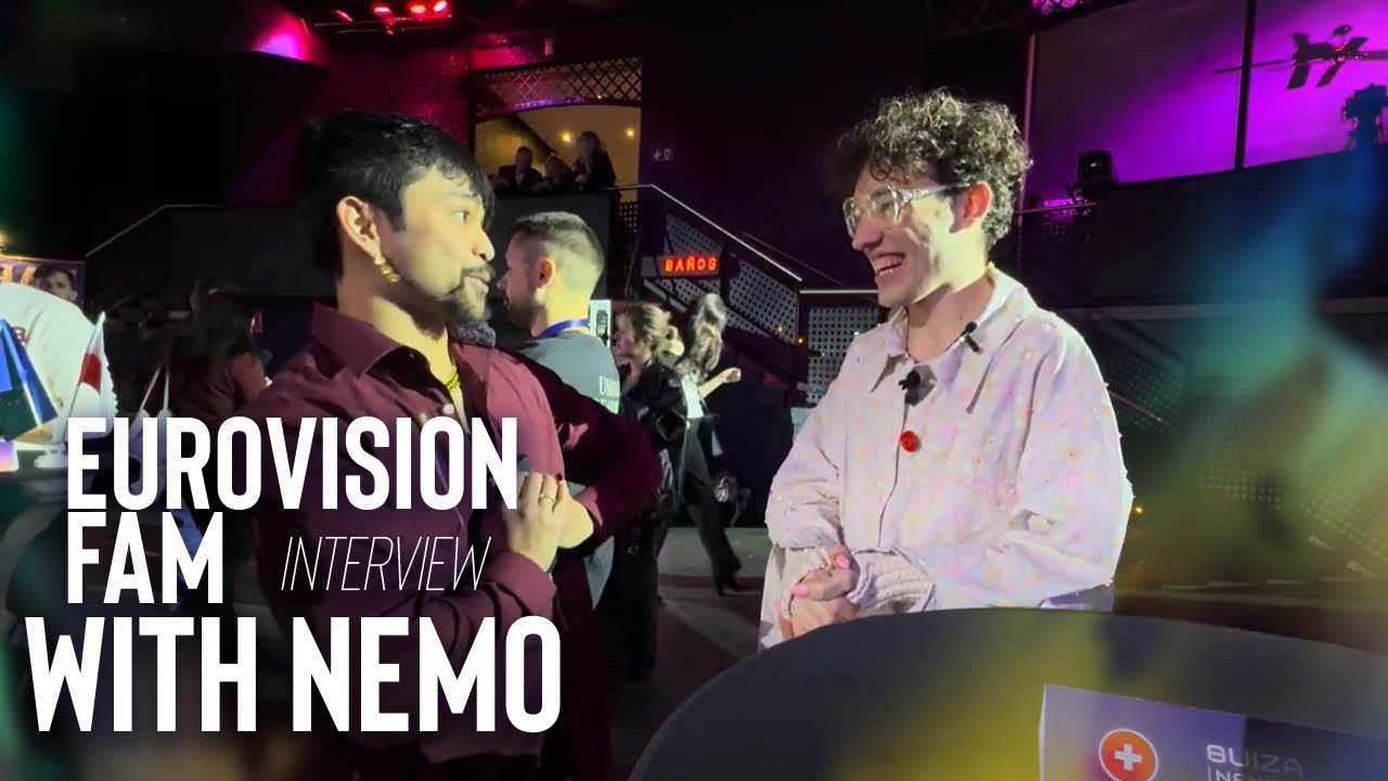 Interview with Nemo - “The Code” | Switzerland 🇨🇭 | Eurovision 2024 ...