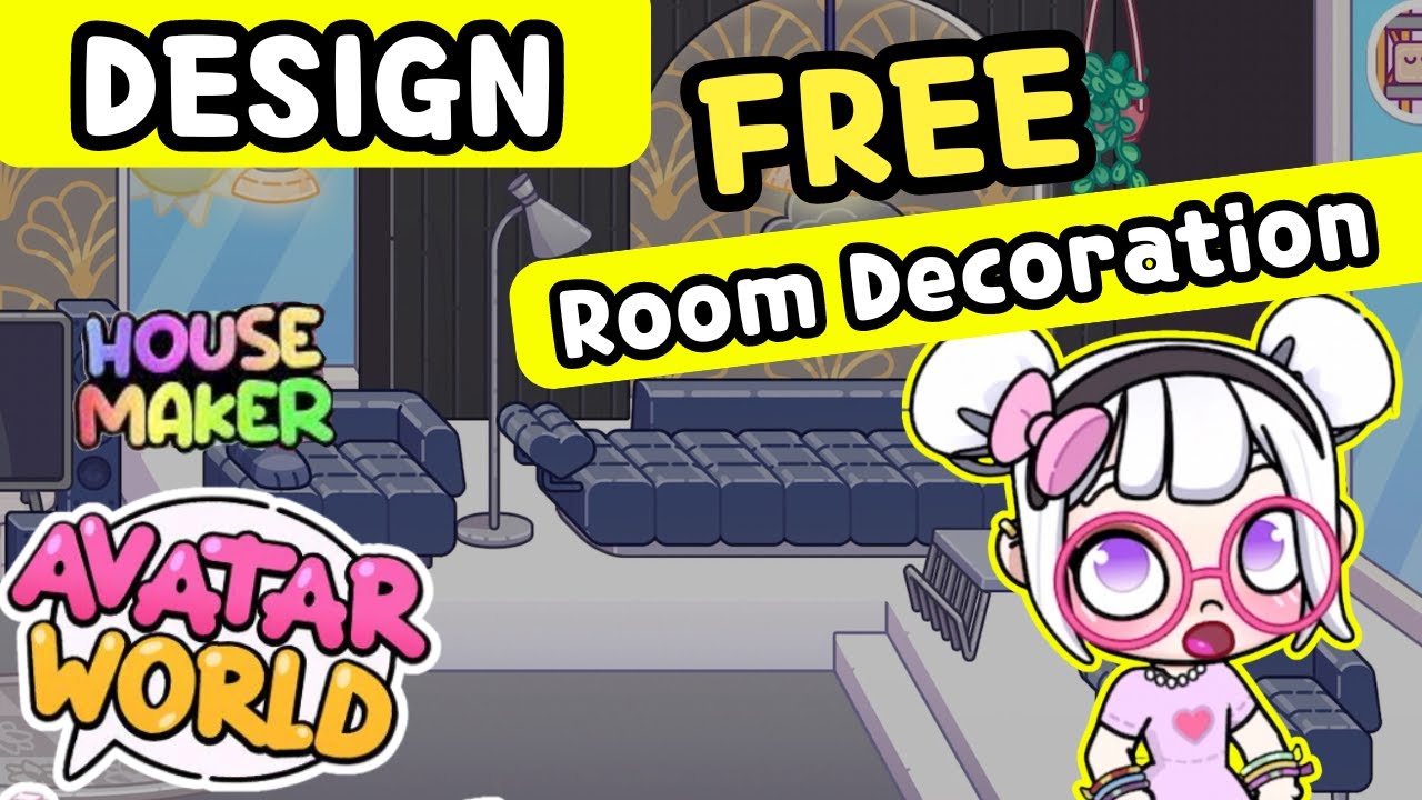 FREE Room decoration Ideas in Avatar World House Maker // TOCA PANDA ...