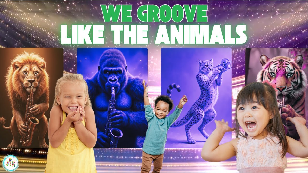 We Groove Like the Animals! 🐾 | Dance & Move Break Song for Kids - YouTube