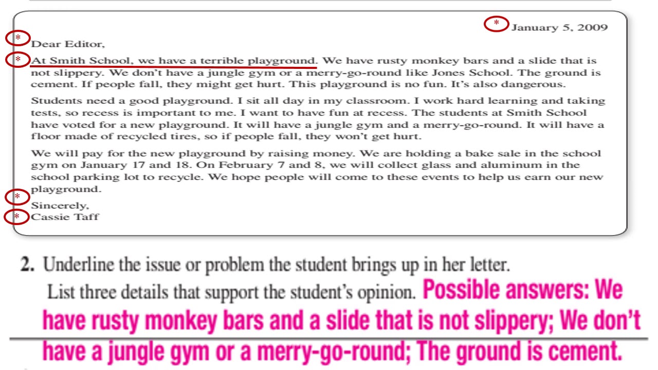 Writing - Letter to the Editor - Suki's Kimono - YouTube