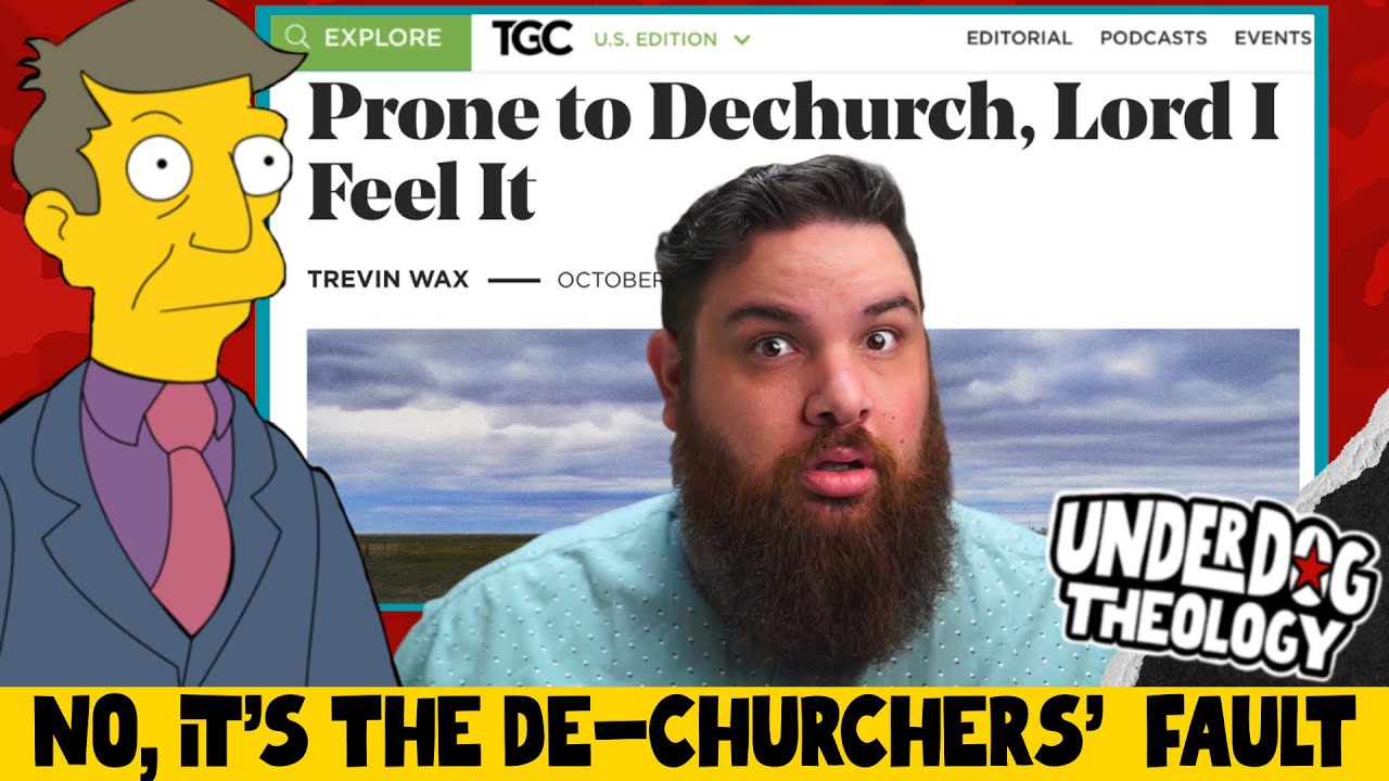 TGC Lashes Out at "De-churched" Christians, Are They Right? - YouTube