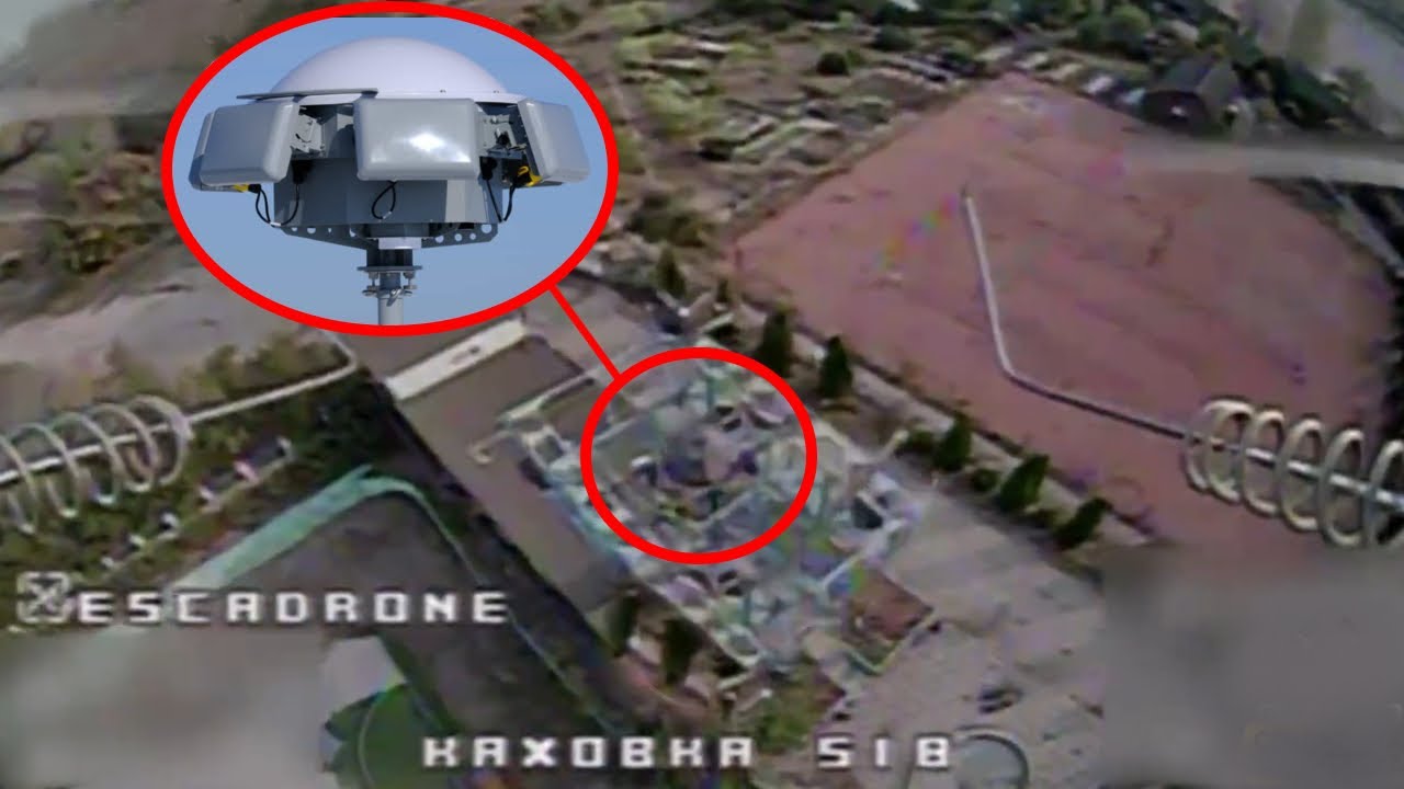 Ukrainian FPV Drone Destroy Anti Drone Electronic Warfare Strizh-3 ...