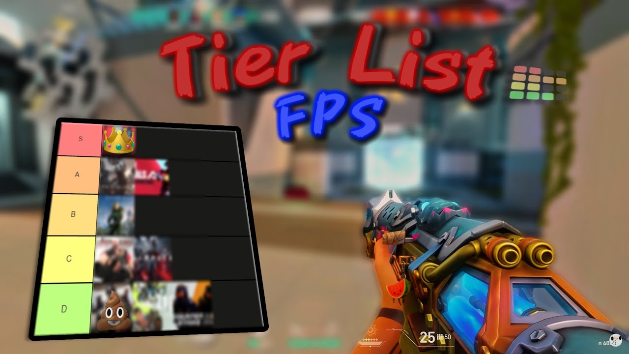 On fait une Tier List du meilleurs FPS - YouTube