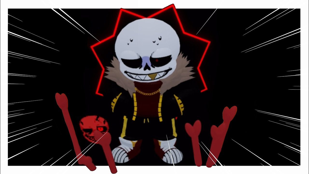 Ulc fell sans in obby creator! - YouTube