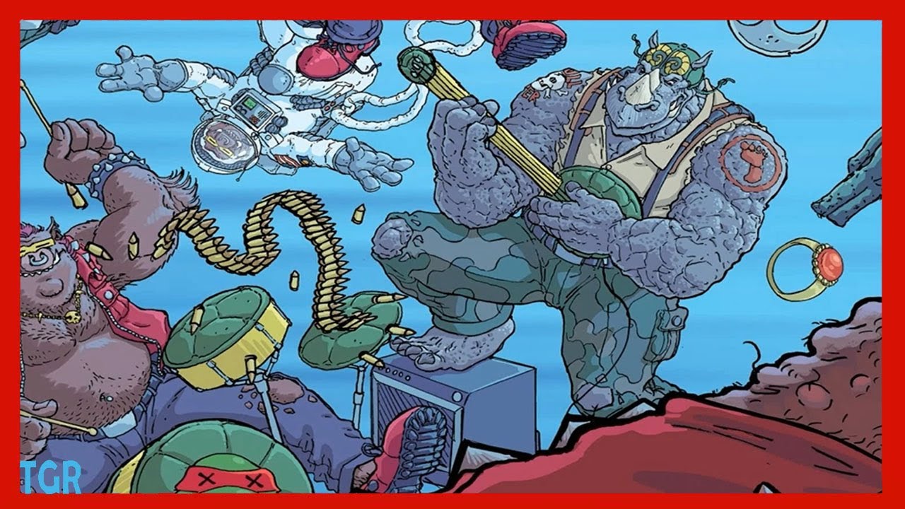 tmnt idw bebop and rocksteady Destroy Everything issue 5 - YouTube