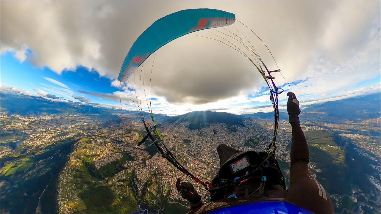 Paragliding: Golden Hour w/ the Niviuk Artik R - YouTube