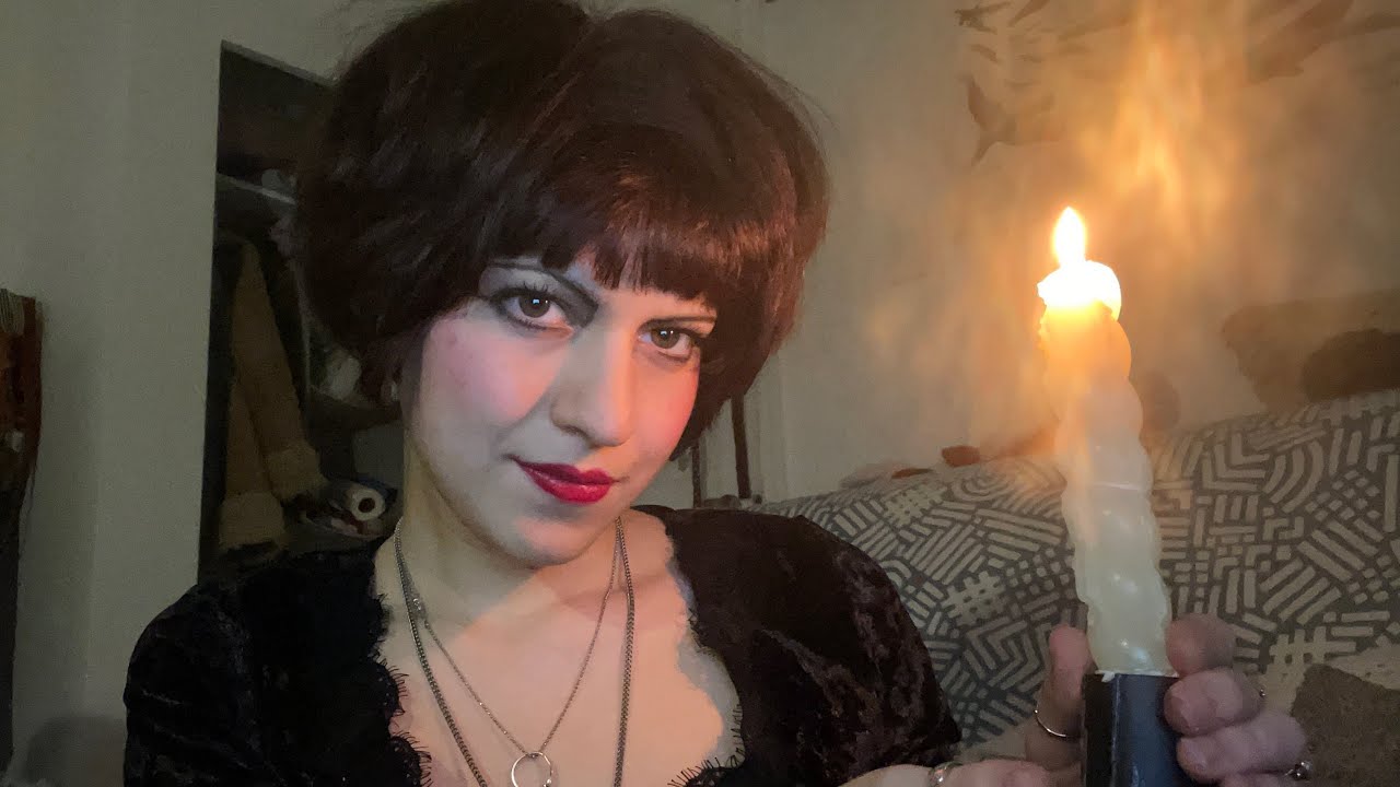 asmr ~ goth getting you ready for the club (spiritually + physically ...