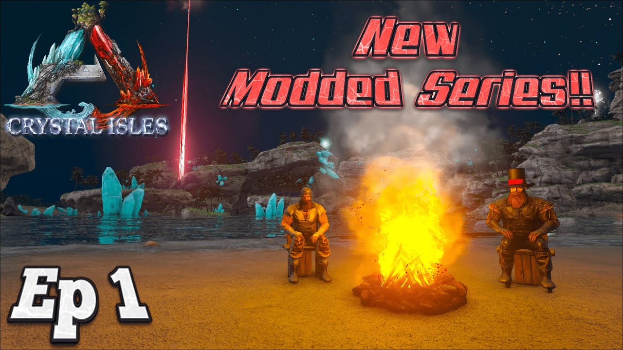 New Ark, New Mods! | Ark: Crystal Isles | Modded Series | Episode 1 ...