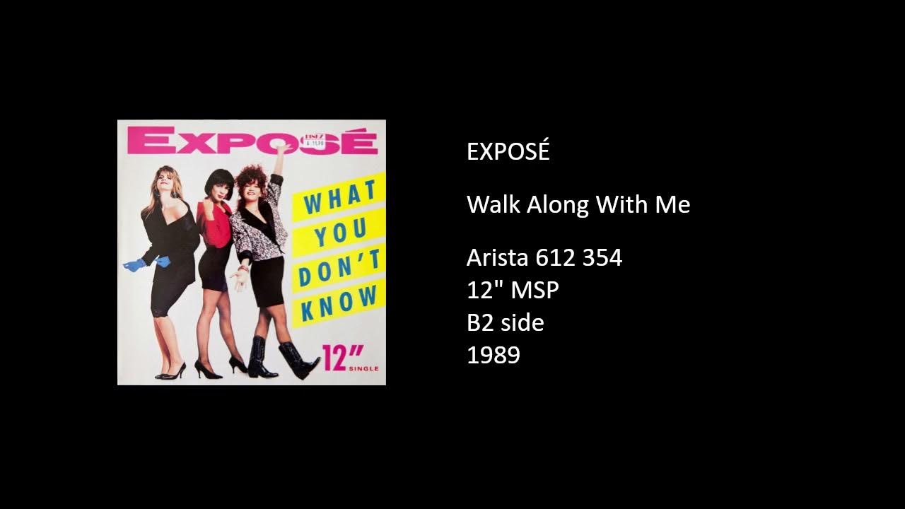 Expose Walk Along With Me 1989 Youtube
