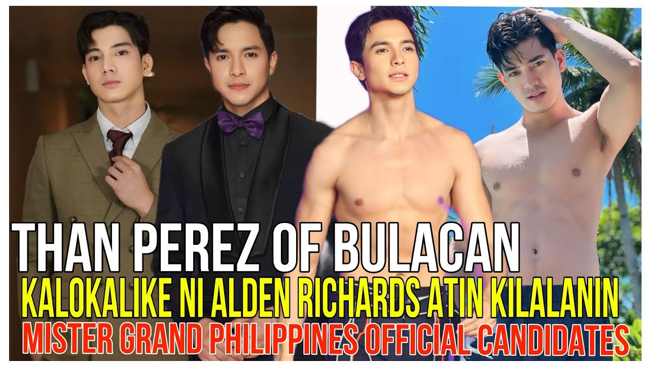 THAN PEREZ OF BULACAN NA KALOKALIKE NI ALDEN RICHARDS SASABAK SA NATIONAL PAGEANT ATIN KILALANIN ...