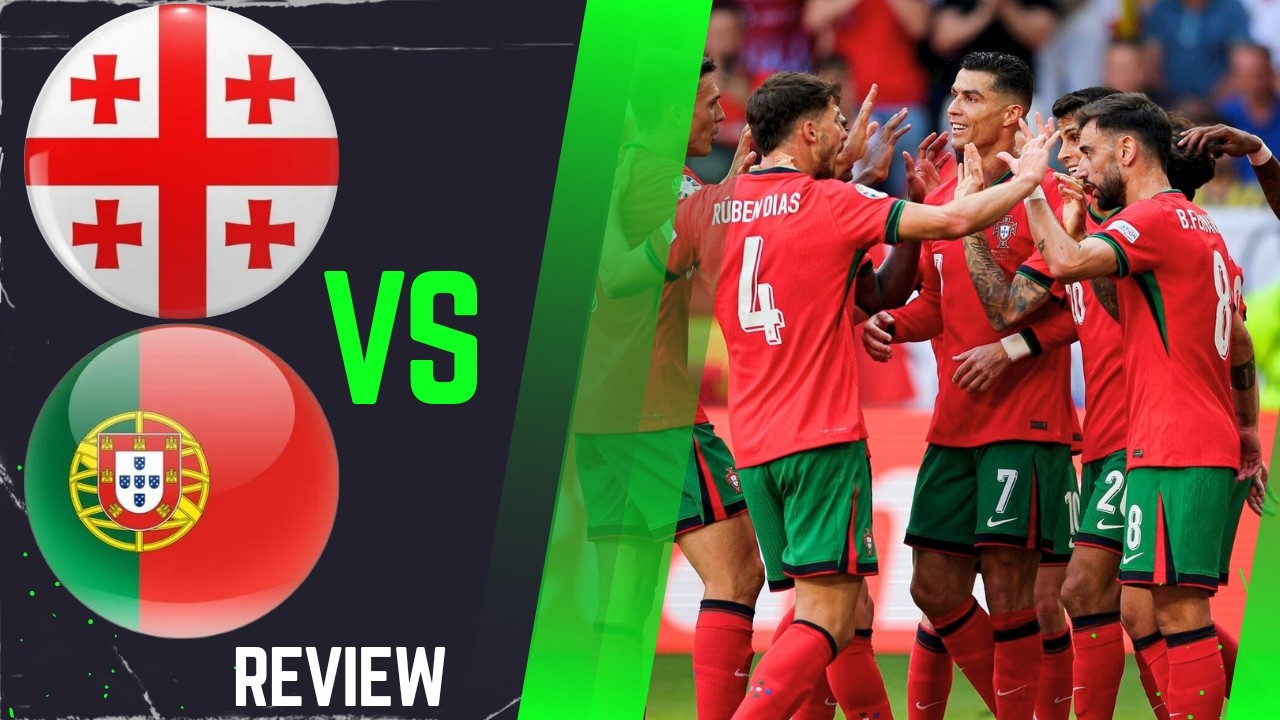 Portugal vs Georgia euro 2024 | review and analysis - YouTube