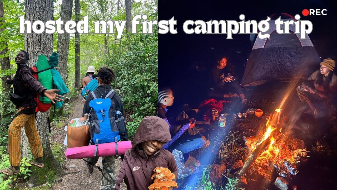 NYC Vlog| Hosted my first camping trip in New York - YouTube