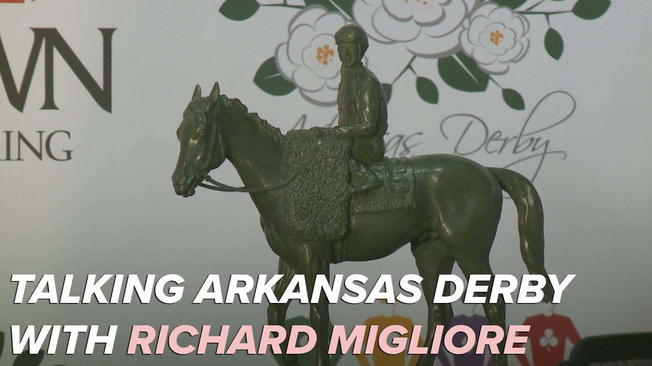 Richard Migliore talks Arkansas Derby, Triple Crown race - YouTube