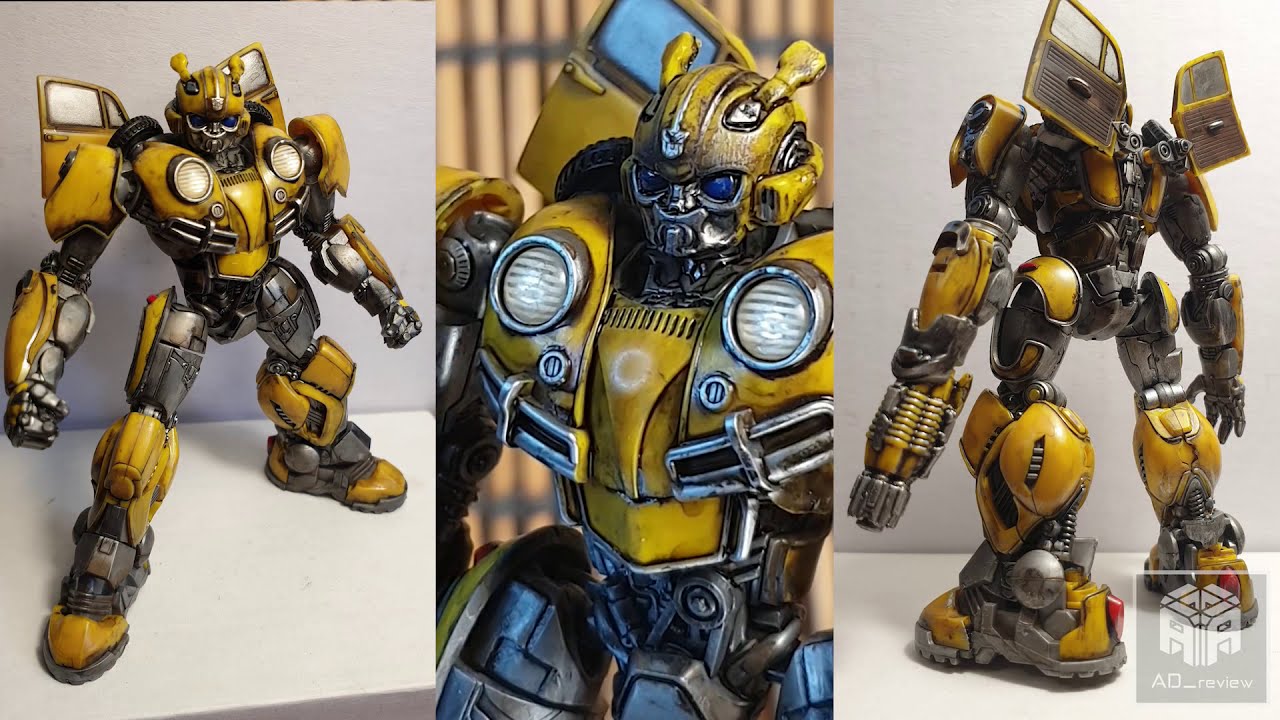 BUMBLEBEE TRUMPETER Sk01 Transformera BUMBLEBEE Paint แบบประกอบทำสีจร้า ...