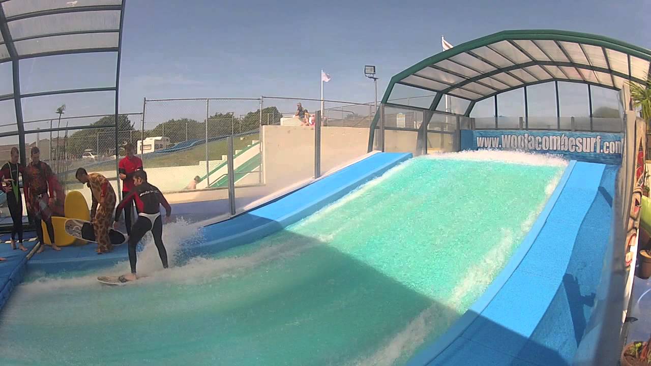 Woolacombe Wave Flow Rider - YouTube