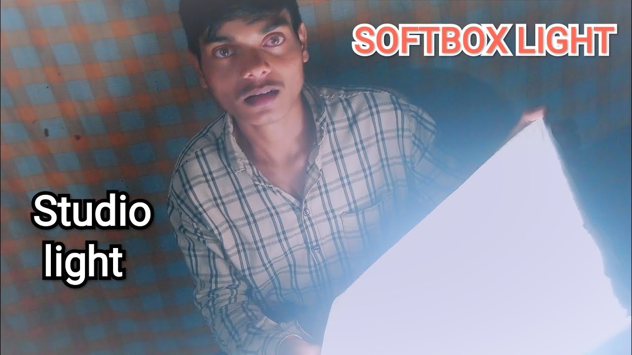 घर पर बनाये Studio Light | DIY Softbox Light Tutorial - YouTube