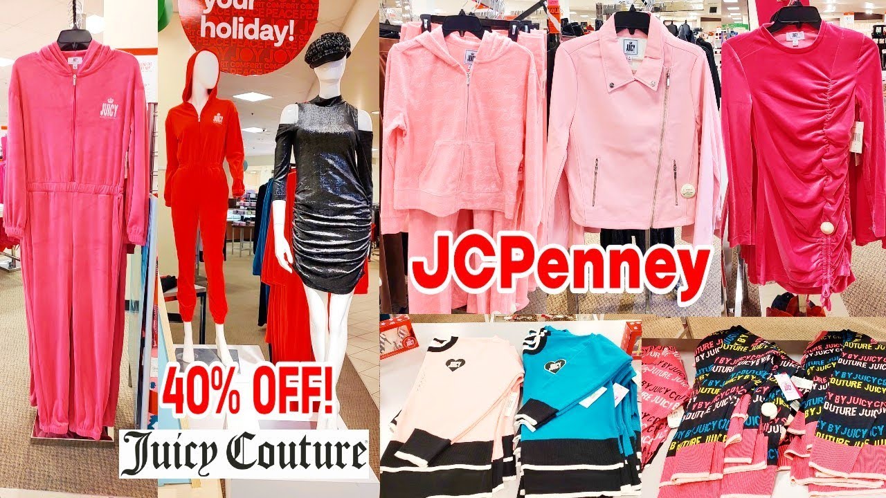 JCPENNEY SHOP WITH ME ️ SALE 40% OFF!! JUICY COUTURE New Clothing # ...