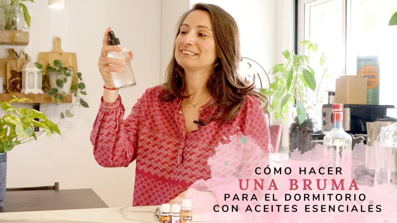 CÓMO HACER UNA BRUMA CON ACEITES ESENCIALES PARA EL DORMITORIO - YouTube