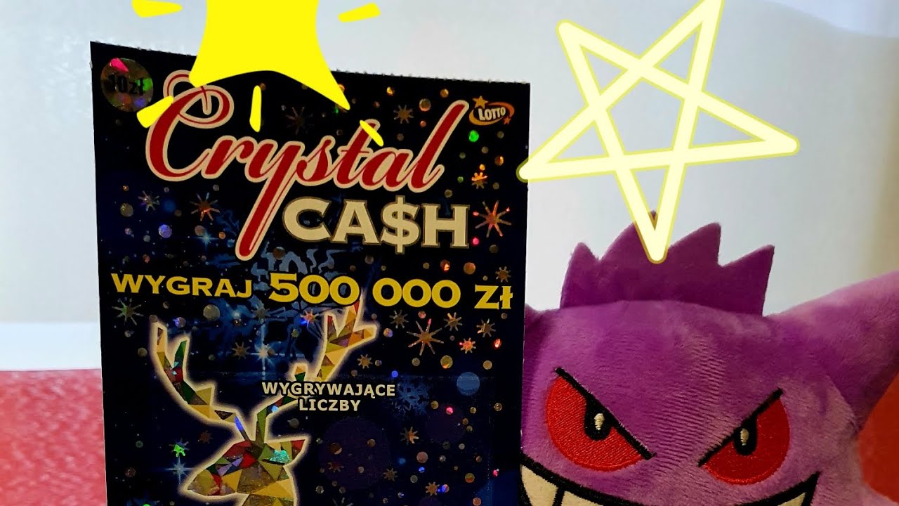 Zdrapki Lotto #43 : Premiera Crystal Cash 😃😃😃 Mikołajkowe drapanie 🤑🤑🤑 ...