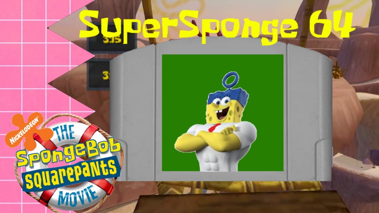 SuperSponge 64! Beth Plays The Spongebob Movie Game EP 7 - YouTube