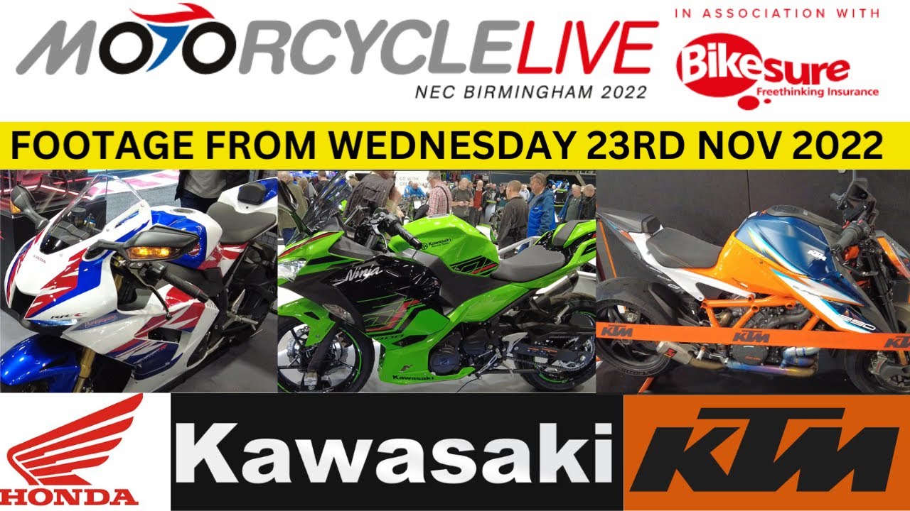 MOTORCYCLE SHOW NEC 2022 PART 2 - YouTube