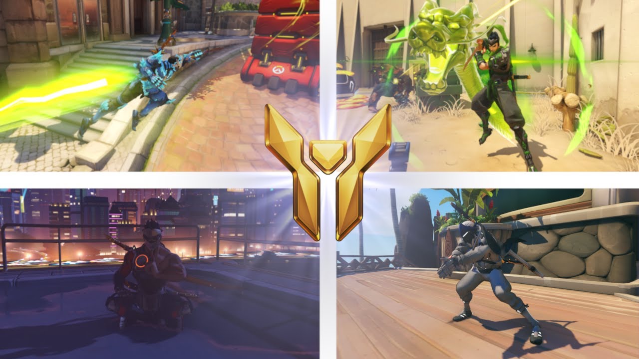 A Hardstuck GOLD Genji Montage... (Overwatch 2) - YouTube
