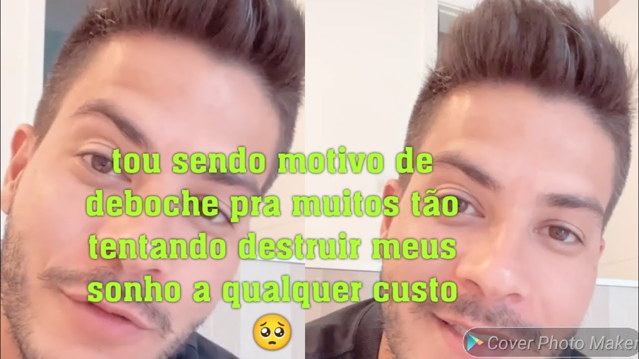 Arthur Aguiar: tão querendo acabar com meus sonho a todo custo ...