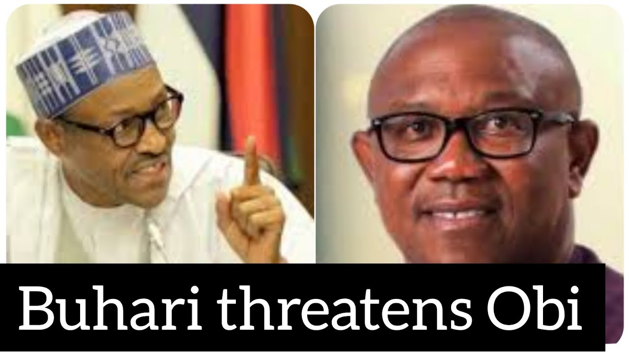 WORRIES AS FG THREATENS PETER OBI TO ACCEPT DEFEAT TO AVOID CHA0S YouTube WORRIES AS FG THREATENS PETER OBI TO ACCEPT DEFEAT TO AVOID CHA0S YouTube