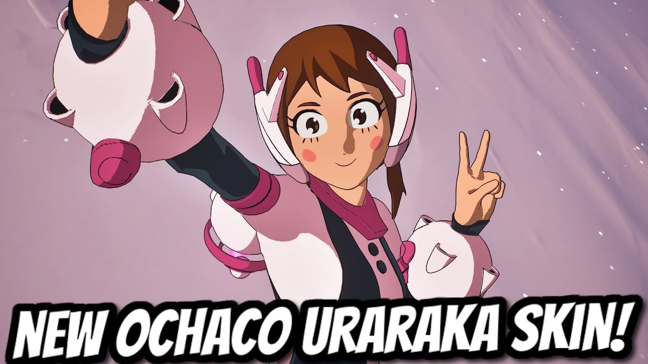 *NEW* OCHACO URARAKA SKIN GAMEPLAY! - Fortnite Battle Royale - YouTube