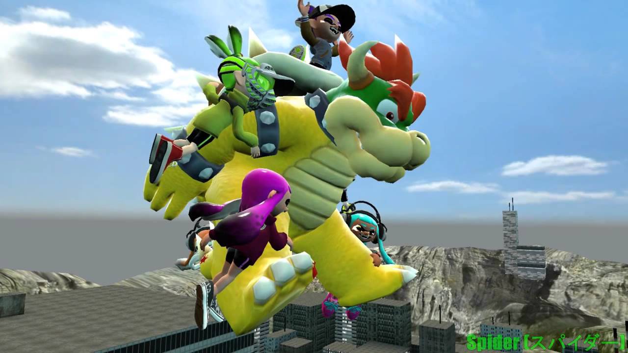 Mariopalooza Collab Mario Gets Disturbed by Inklings part 2 - YouTube