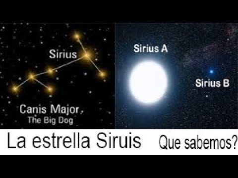 La estrella Sirius, realidad y mitos - YouTube